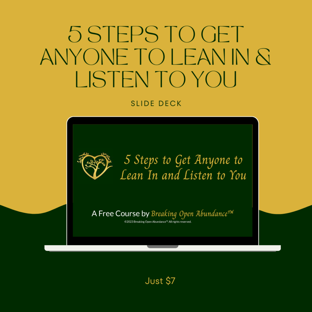 Slide Deck and Workbook Bundle Basic - Breaking Open Abundance